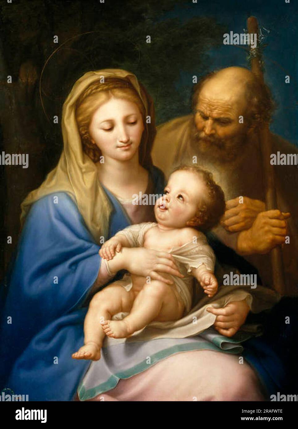 Francisco bayeu y subías holy family hi-res stock photography and ...