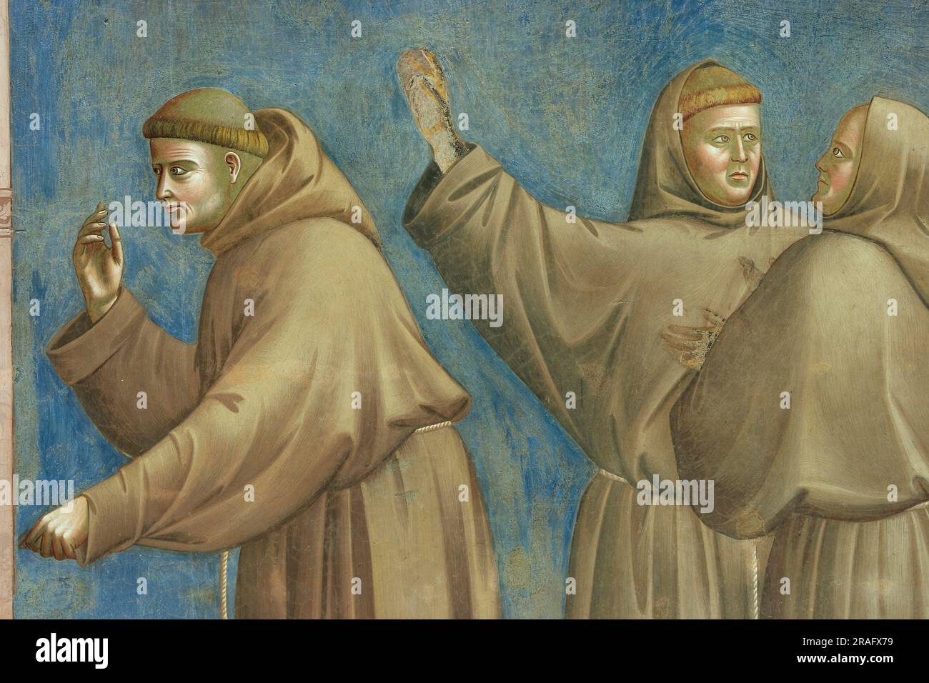 Giotto, fresco, Upper Basilica, Assisi, Umbria, Italy Stock Photo - Alamy