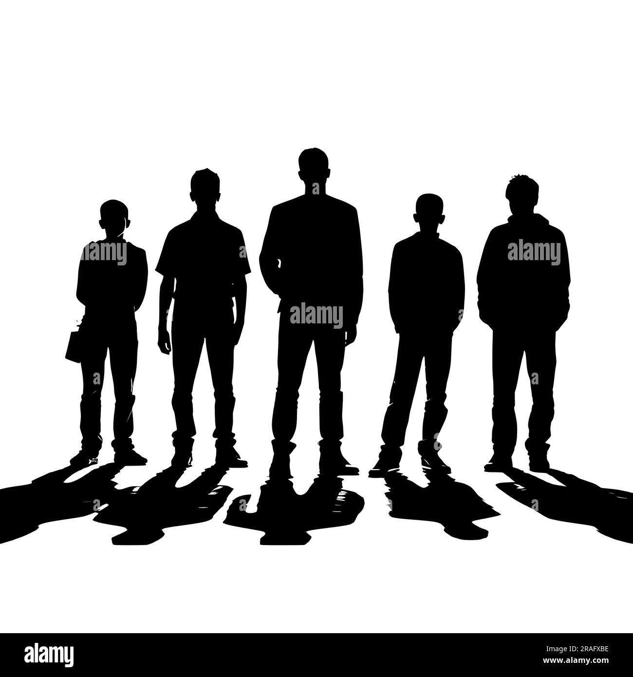 Black hand father child Stock Vector Images - Alamy