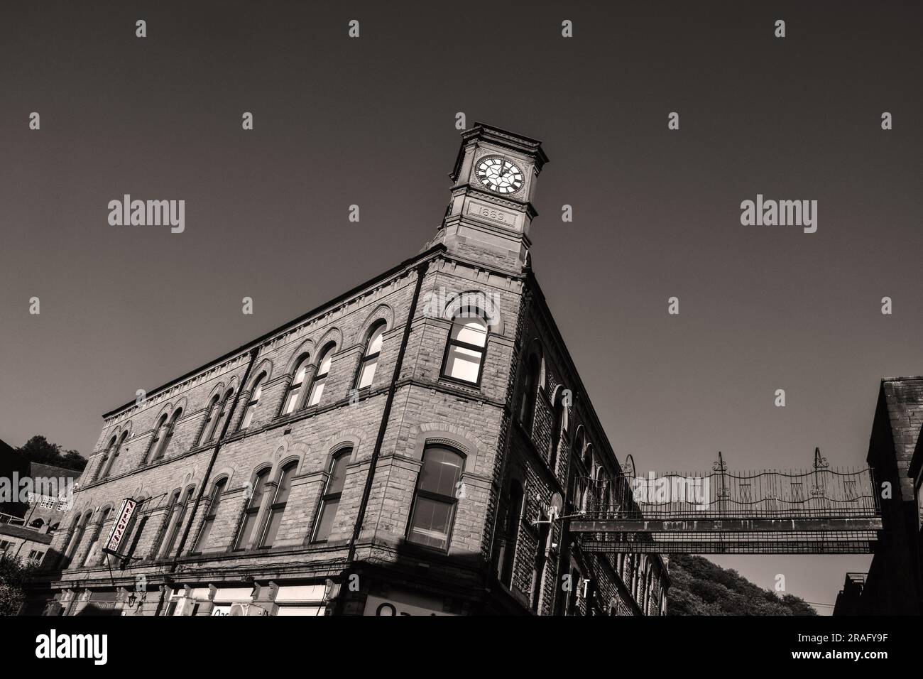 Co-operative Hall, Hebden Bridge Stock Photo - Alamy