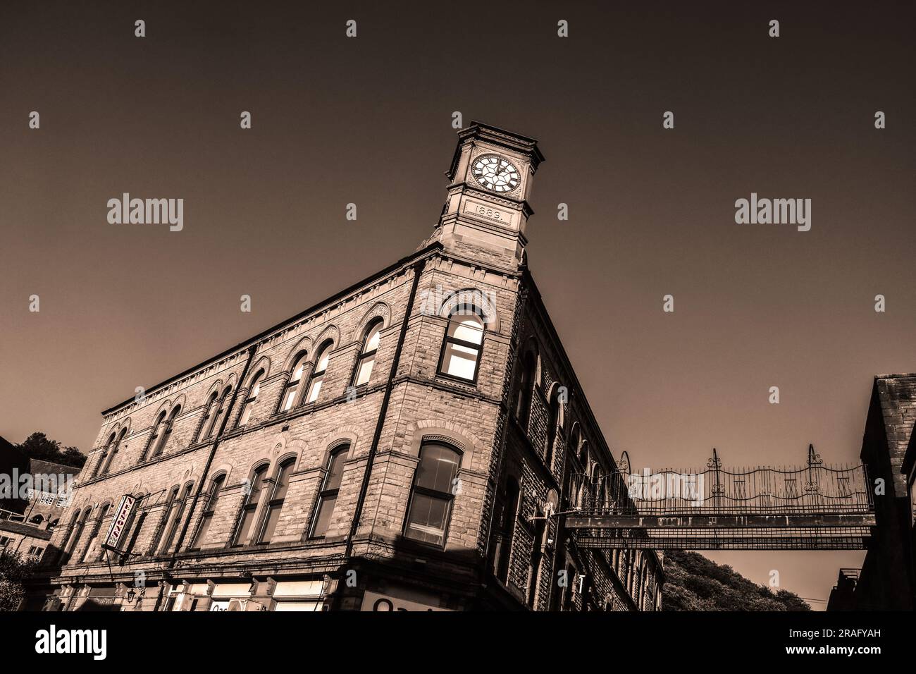 At hebden bridge town hall hi-res stock photography and images - Alamy