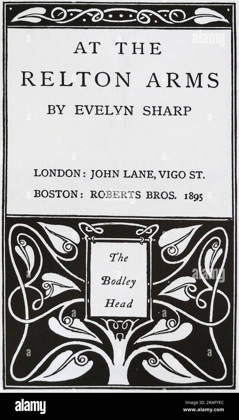 At The Relton Arms 1895 by Aubrey Beardsley Stock Photo - Alamy