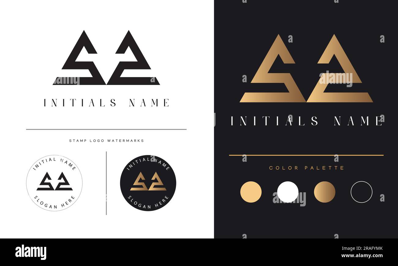 Ss logo design hi-res stock photography and images - Alamy