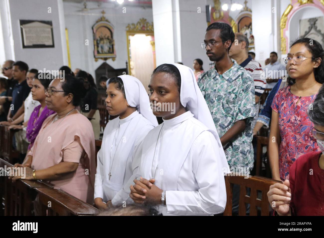 Christian prayer villager hi-res stock photography and images - Alamy