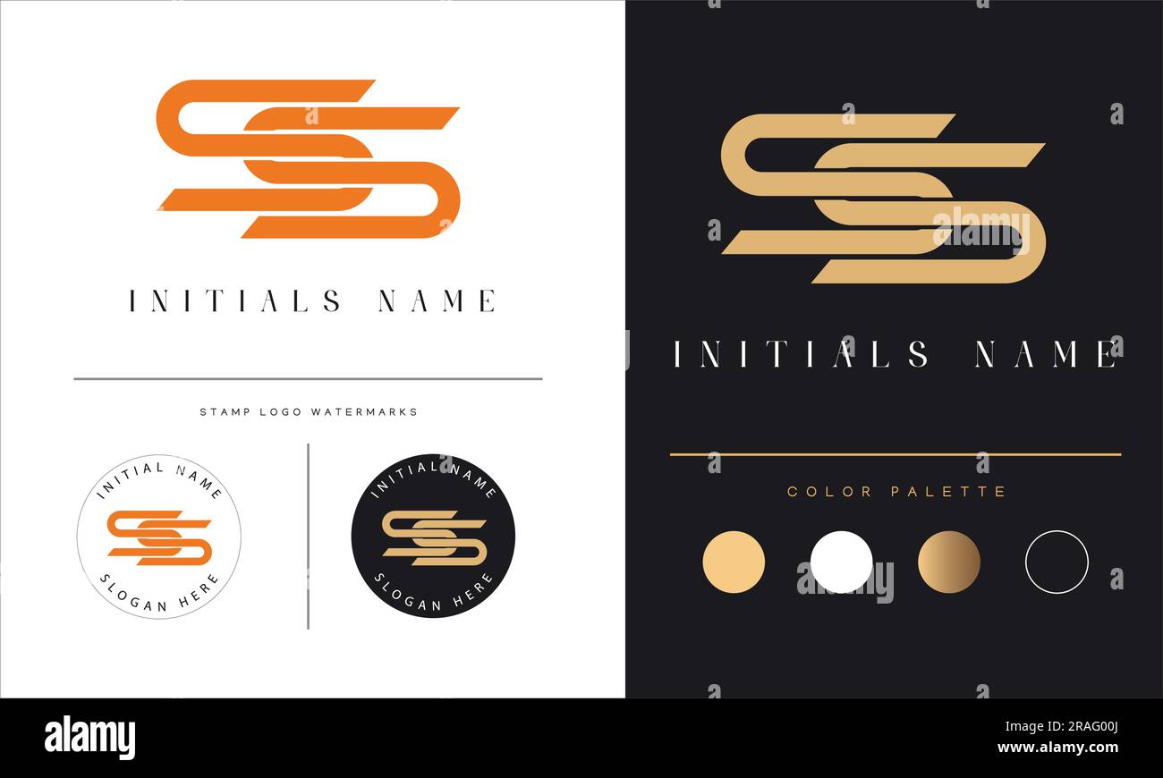 Ss gold Stock Vector Images - Alamy