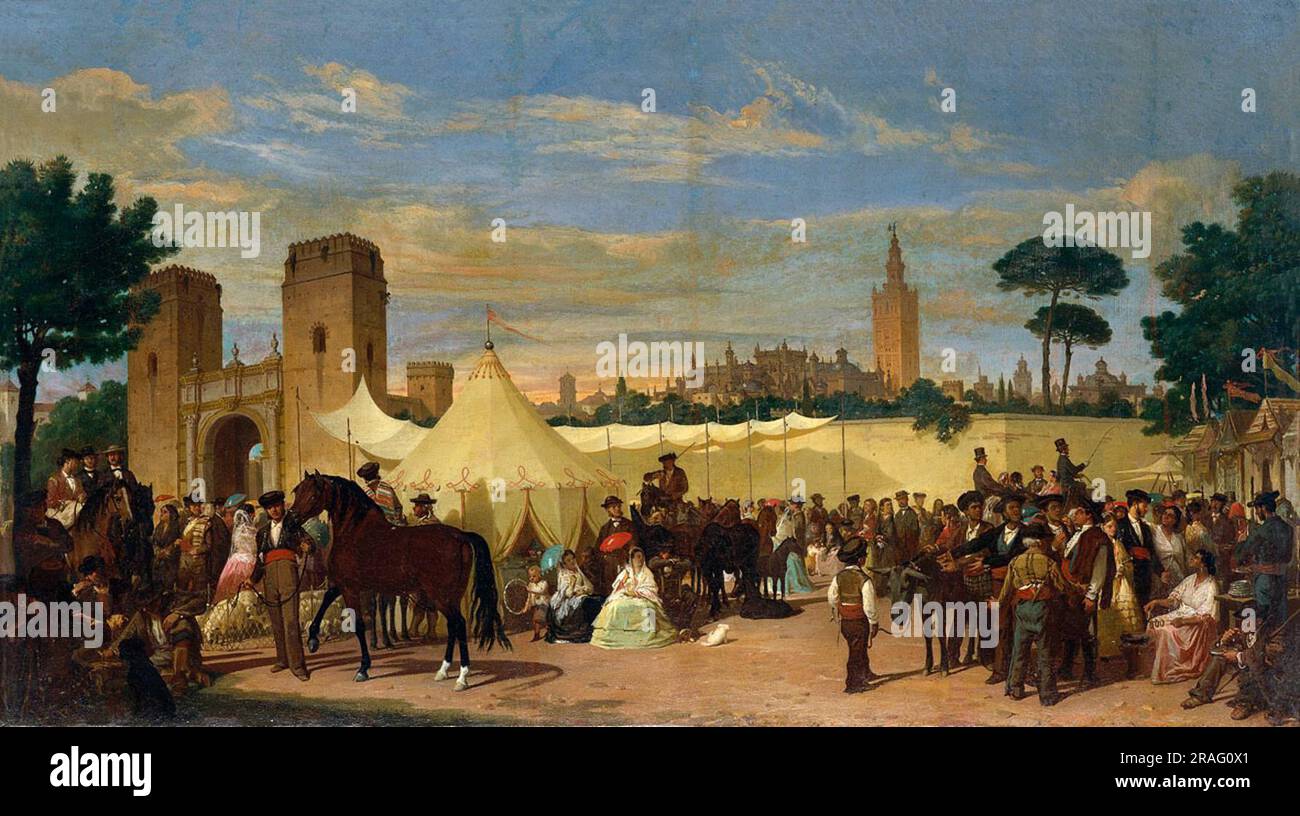 Becquer seville hi-res stock photography and images - Alamy