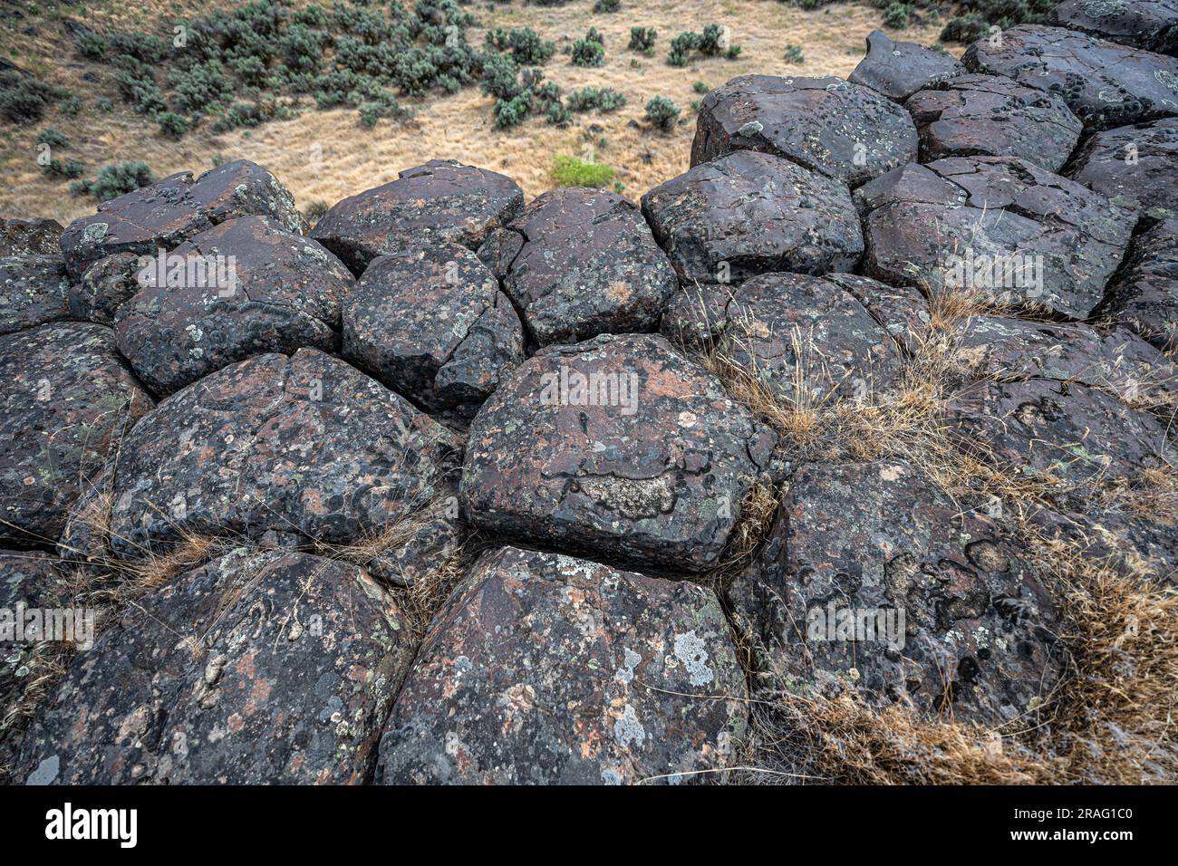 Drumheller Channels National Natural Landmark, WA Stock Photo - Alamy