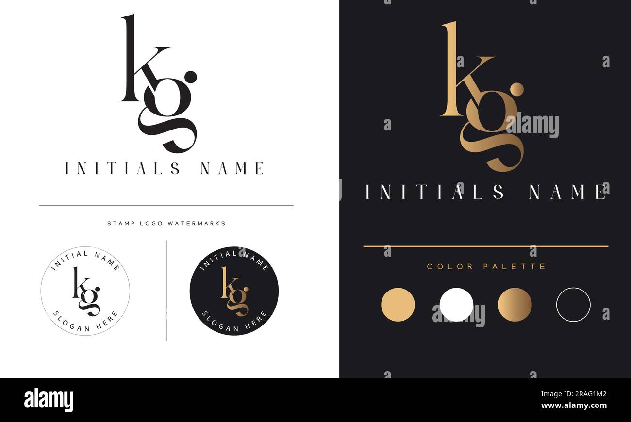 Kg font Stock Vector Images - Alamy