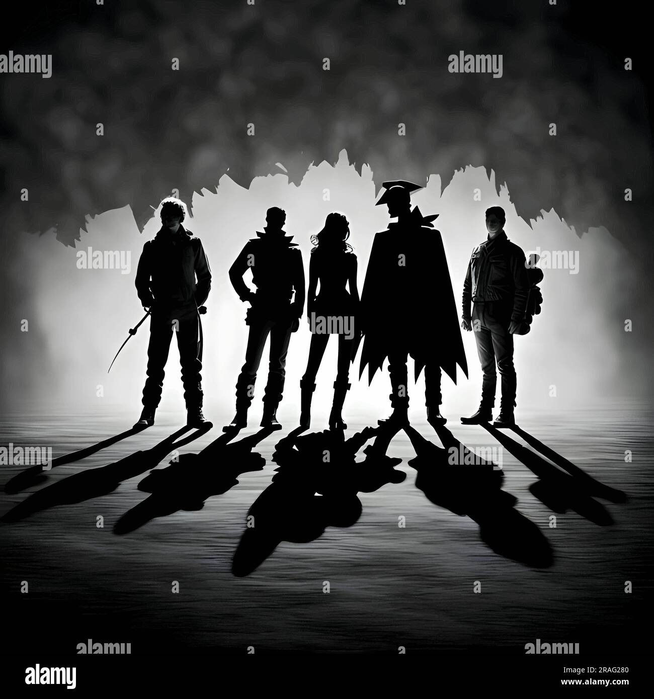 Music crowd drawing Stock Vector Images - Alamy