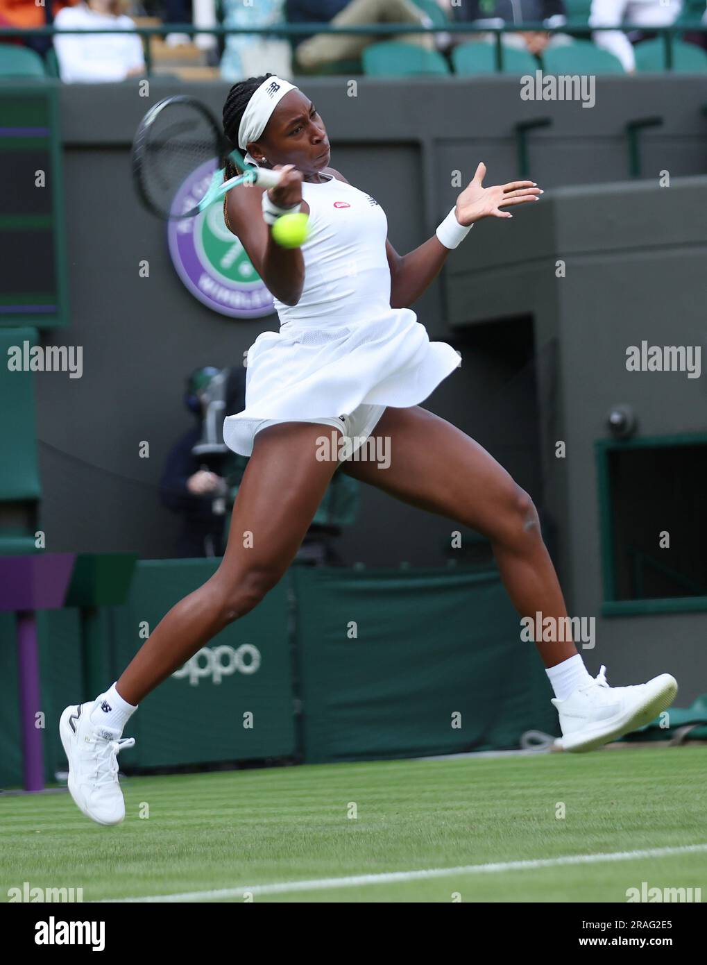 Coco gauff forehand hi-res stock photography and images - Alamy