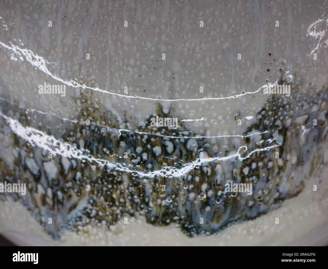 Hagi Ware, Hagi-Yaki, on display at the Yoshiga Taibi Memorial Museum ...