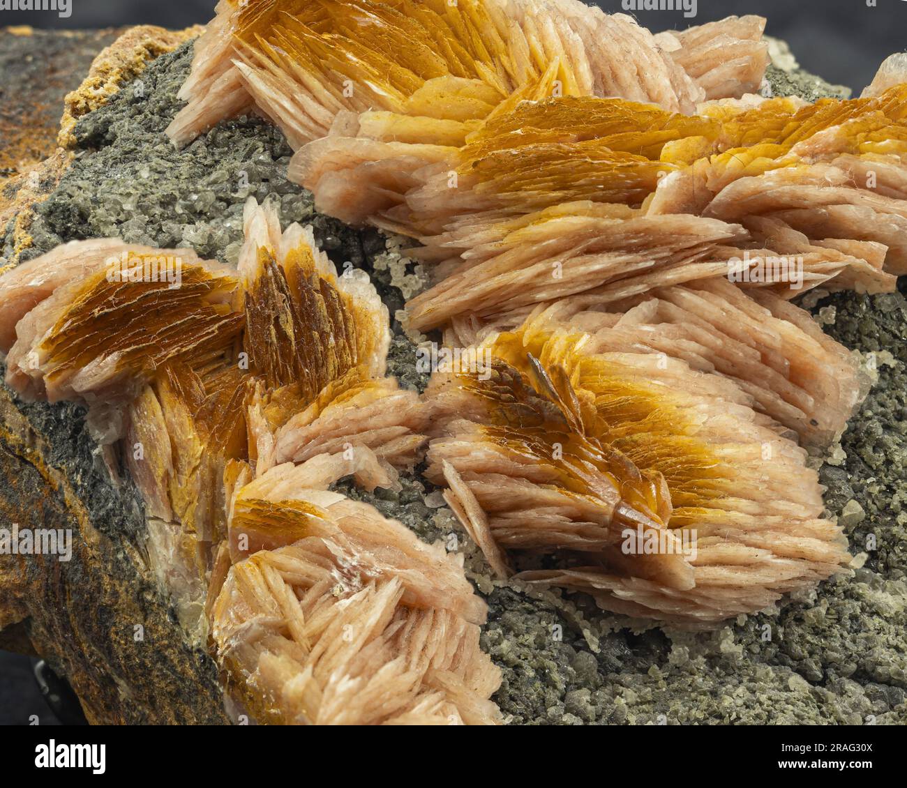 barite mineral specimen, collectible mineral Stock Photo - Alamy