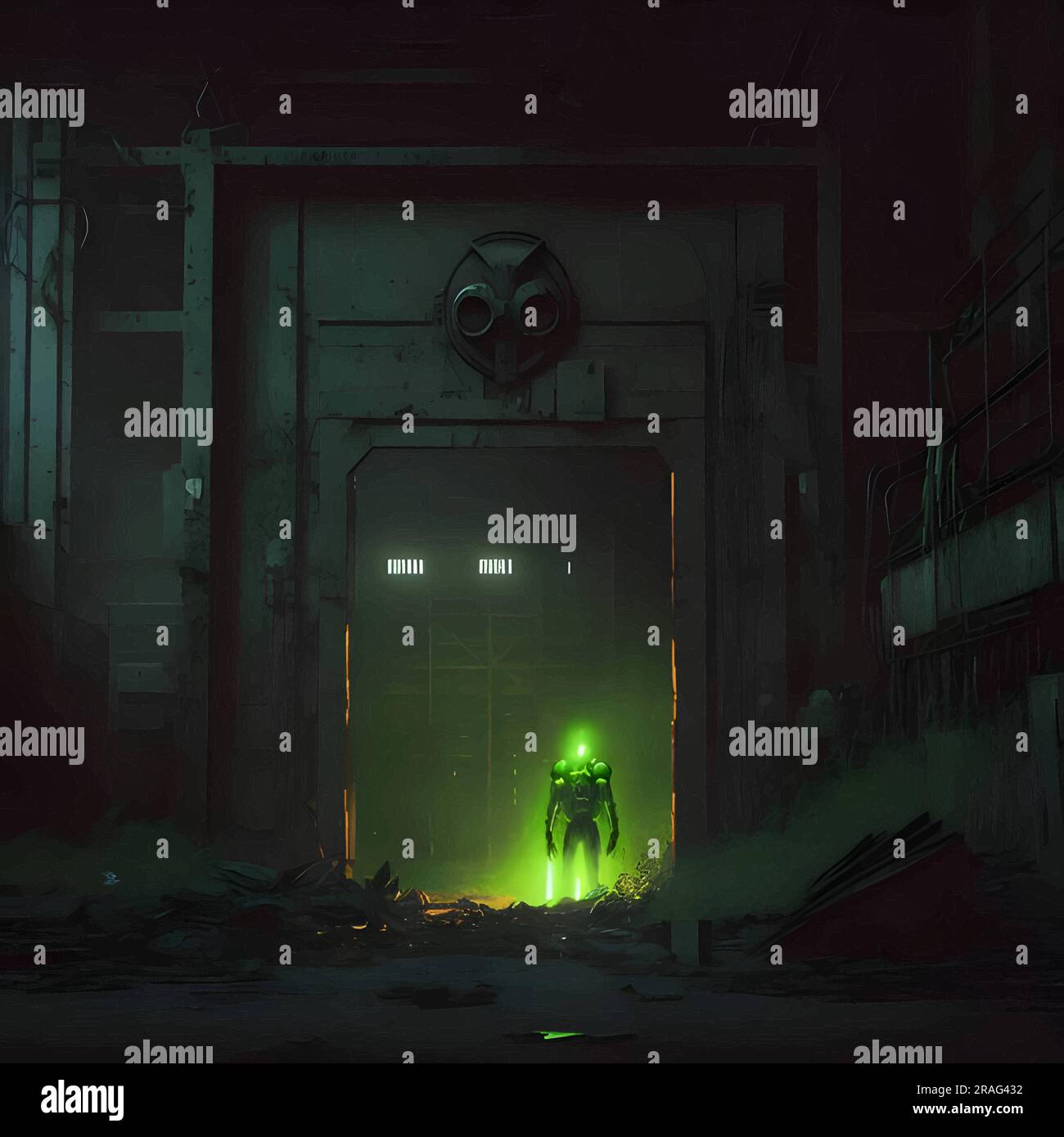 Desolation background Stock Vector Images - Alamy