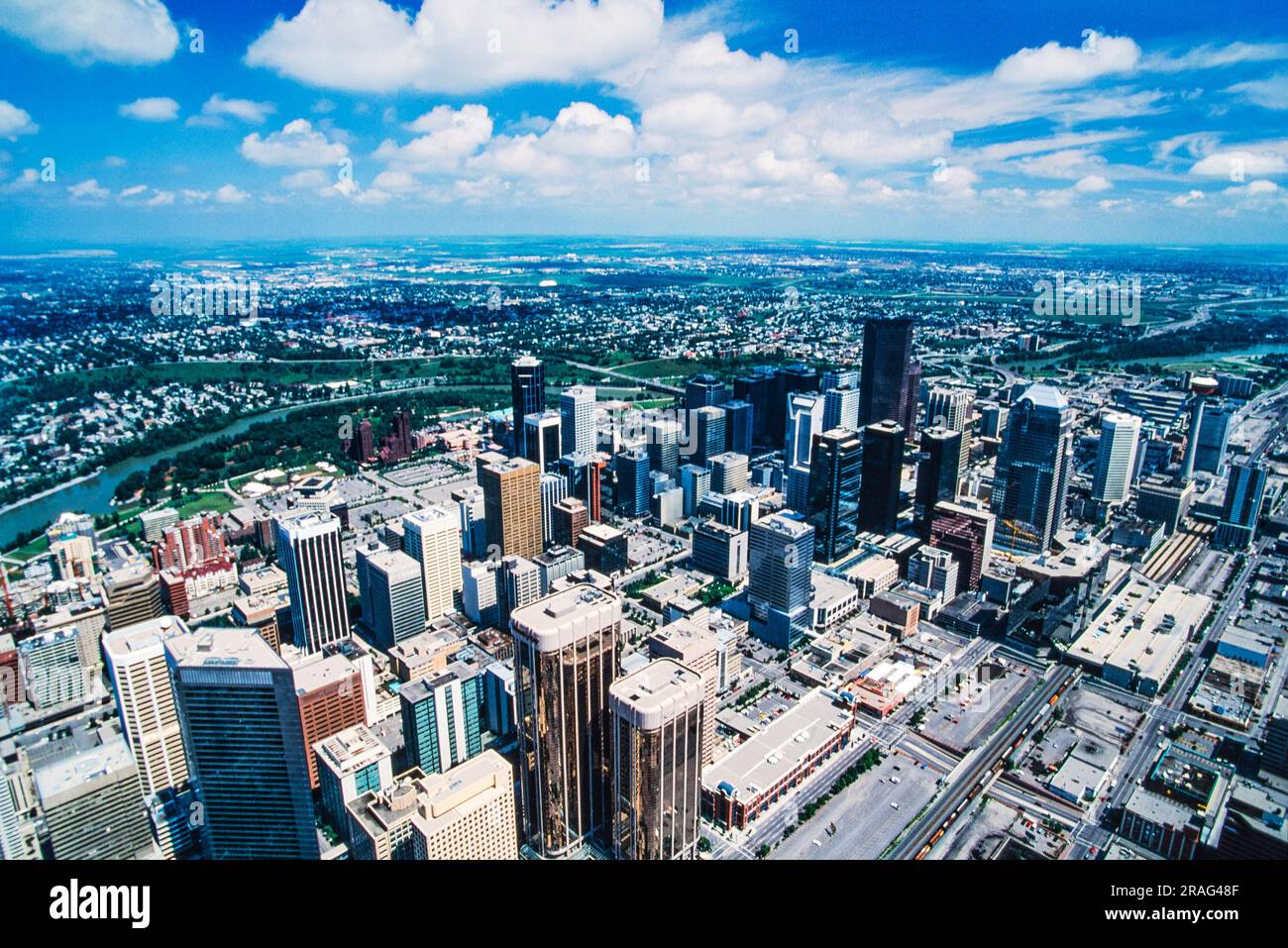 Canada alberta calgary downtown aerial hi-res stock photography and ... Canada alberta calgary downtown aerial hi-res stock photography and ...