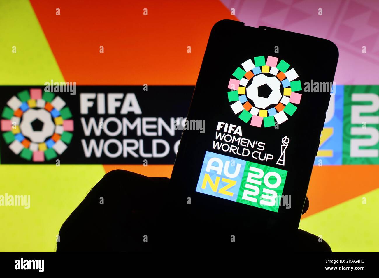 World cup logo 2023 hi-res stock photography and images - Alamy