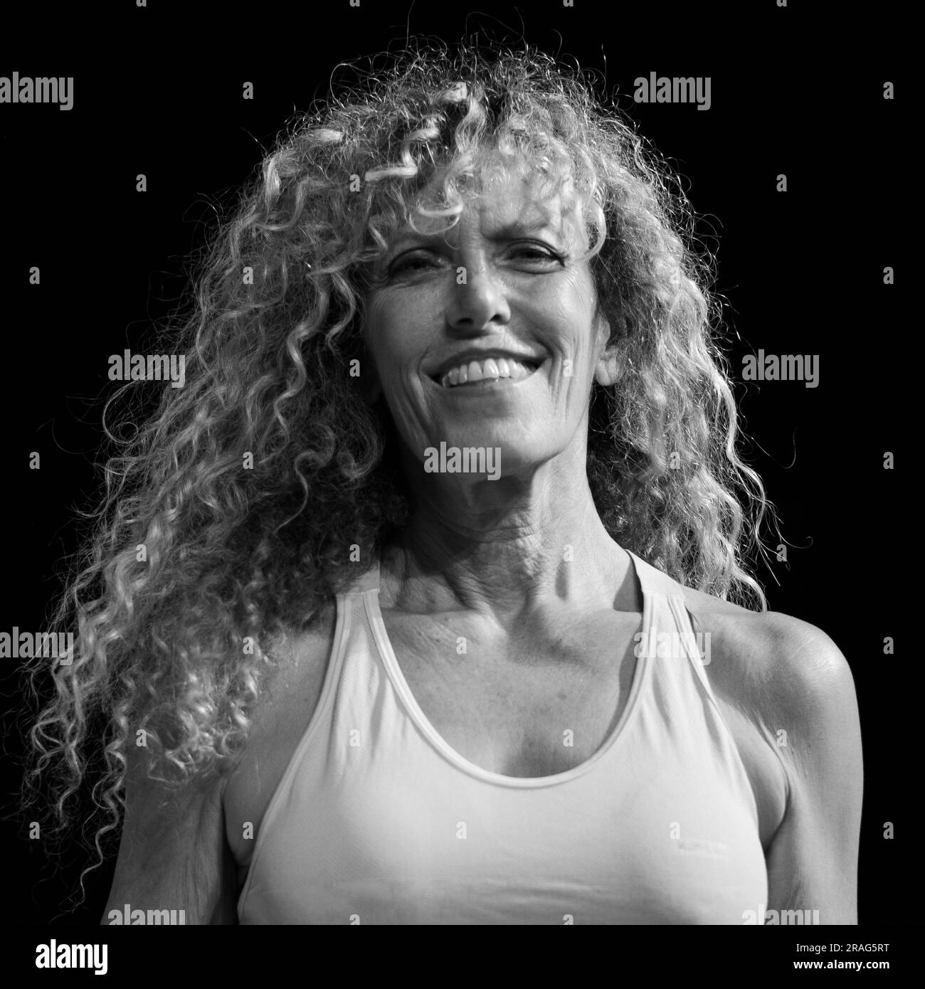 actress Carmen Conesa performs during the presentation of the play ...