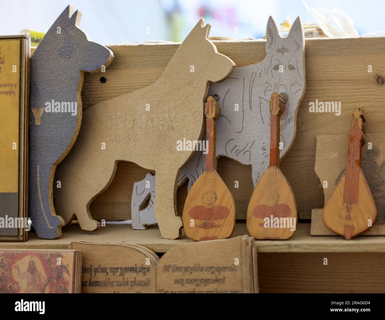 Rethymnon, Crete, Greece - Sept 18, 2021: The interior of a carpentry ...