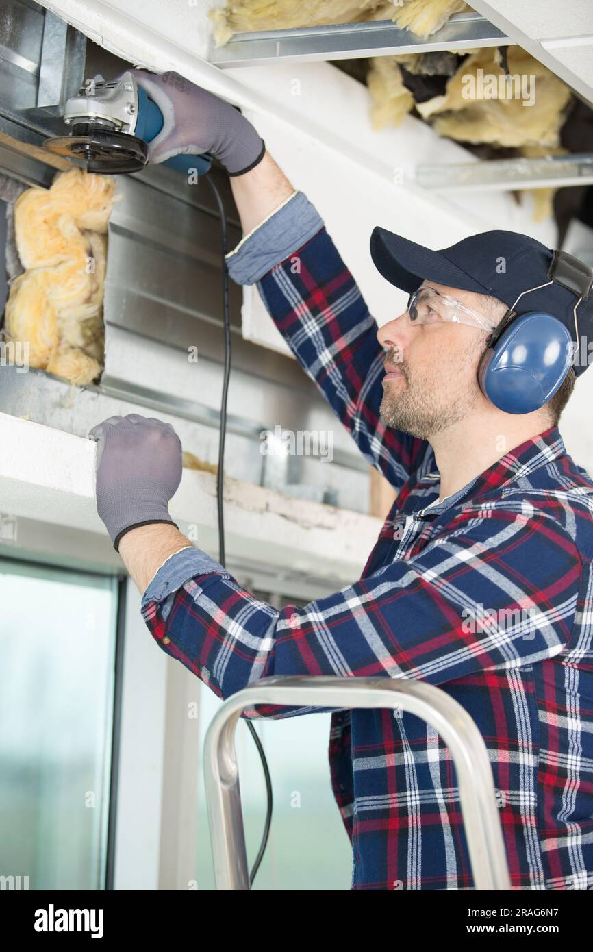 Grinding fittings hi-res stock photography and images - Alamy