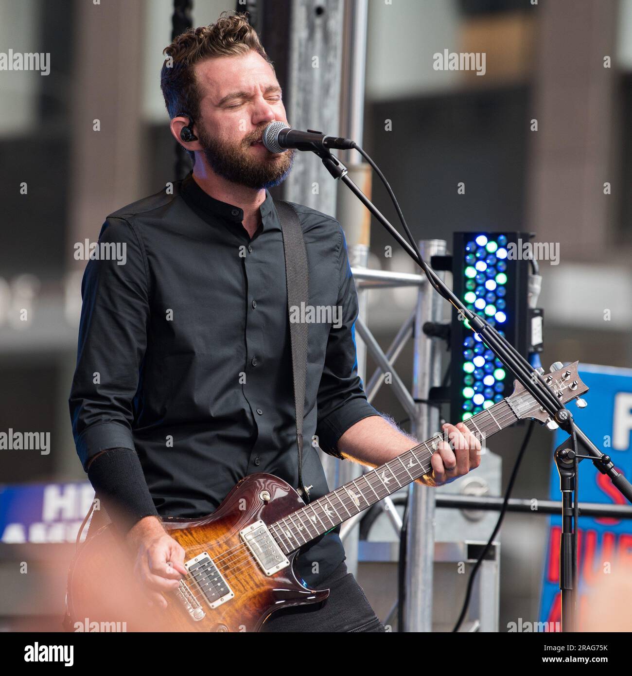 New York, NY, USA. 30th June, 2023. Seth Morrison, Skillet on stage for ...