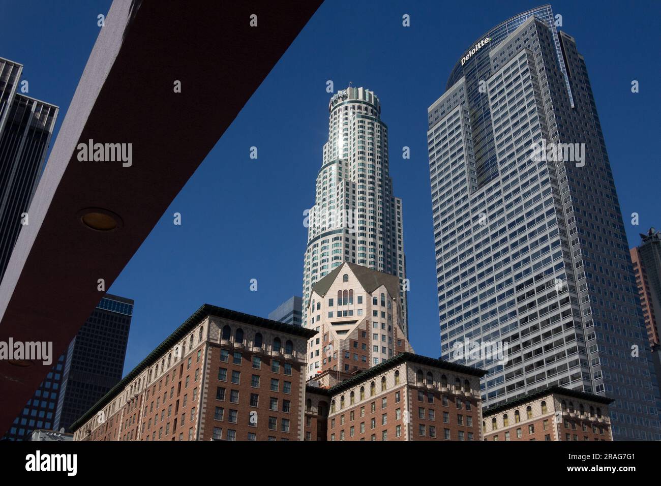 The Millenium Bilmore Hotel with the USBank Tower and Deloitte Tower in ...