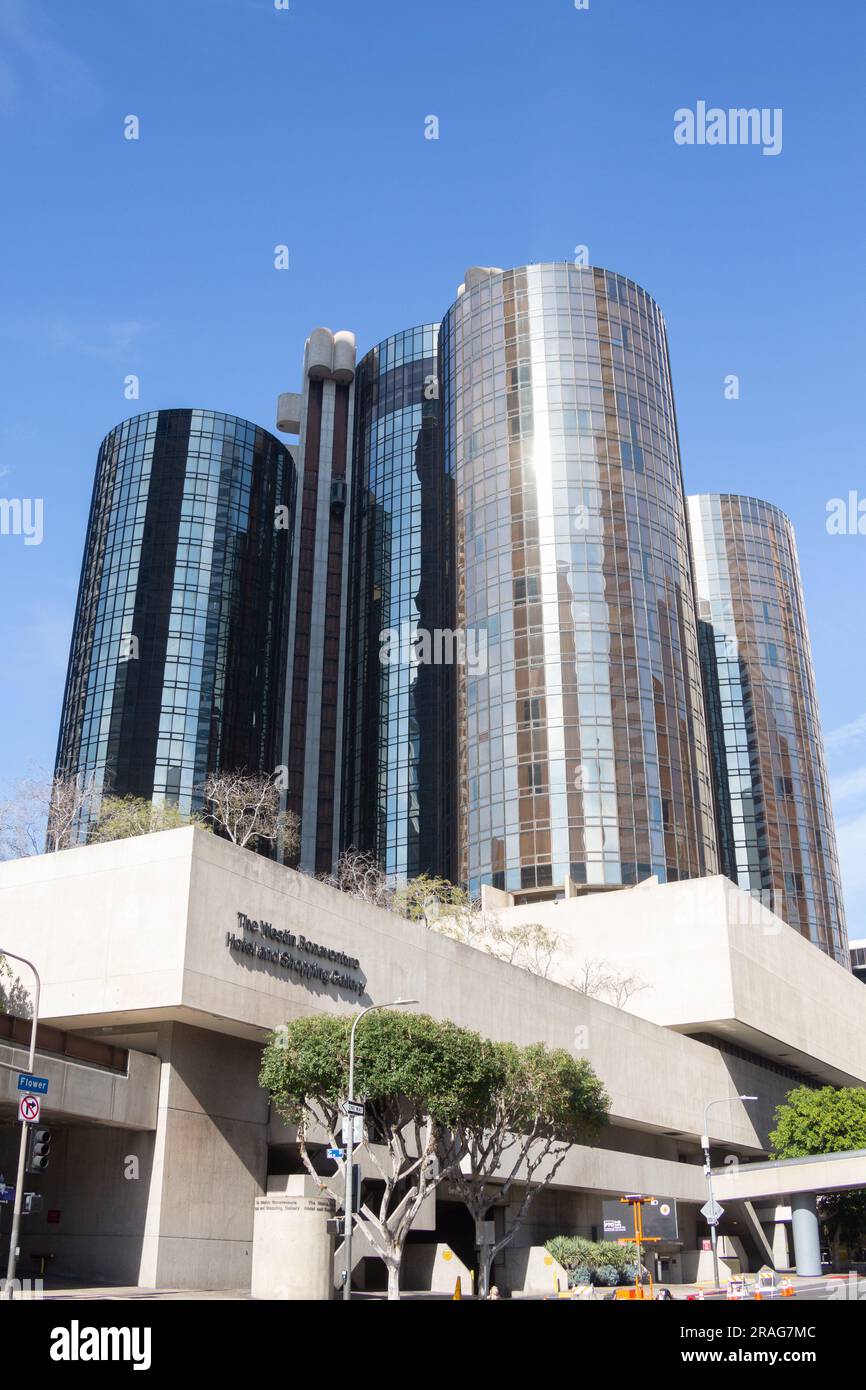 The Westin Bonaventure Hotel & Suites in Downtown Los Angeles, CA, USA ...