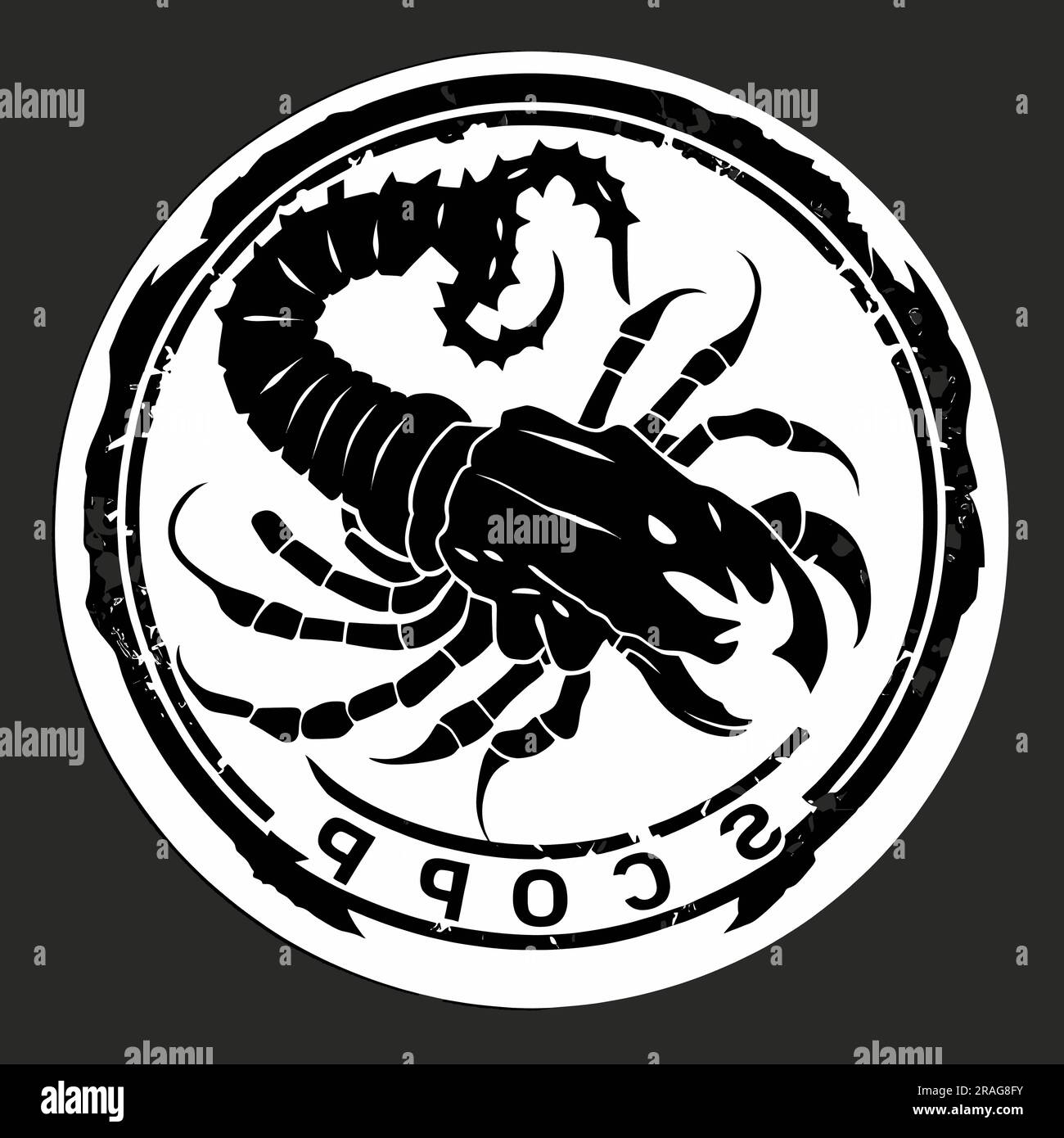 Bug circle logo Stock Vector Images - Alamy