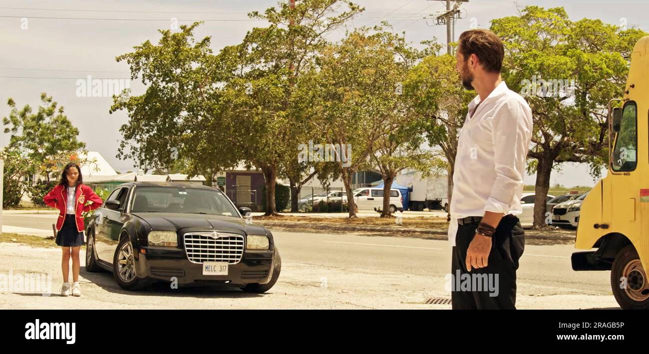 THE BAKER, from left: Emma Ho, Joel David Moore, 2022. © Falling ...