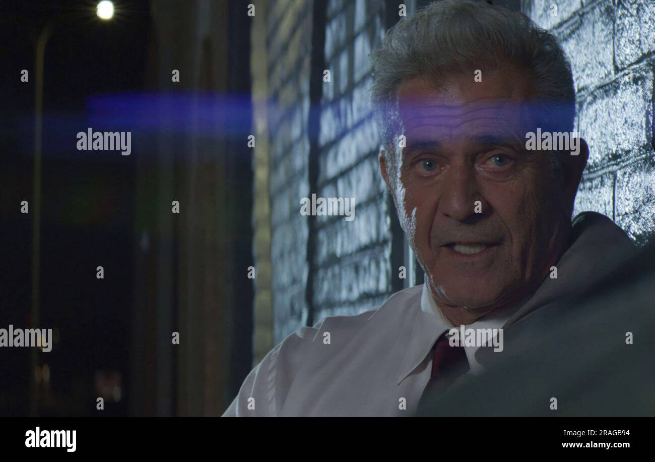 CONFIDENTIAL INFORMANT, Mel Gibson, 2023. © Lionsgate / Courtesy ...