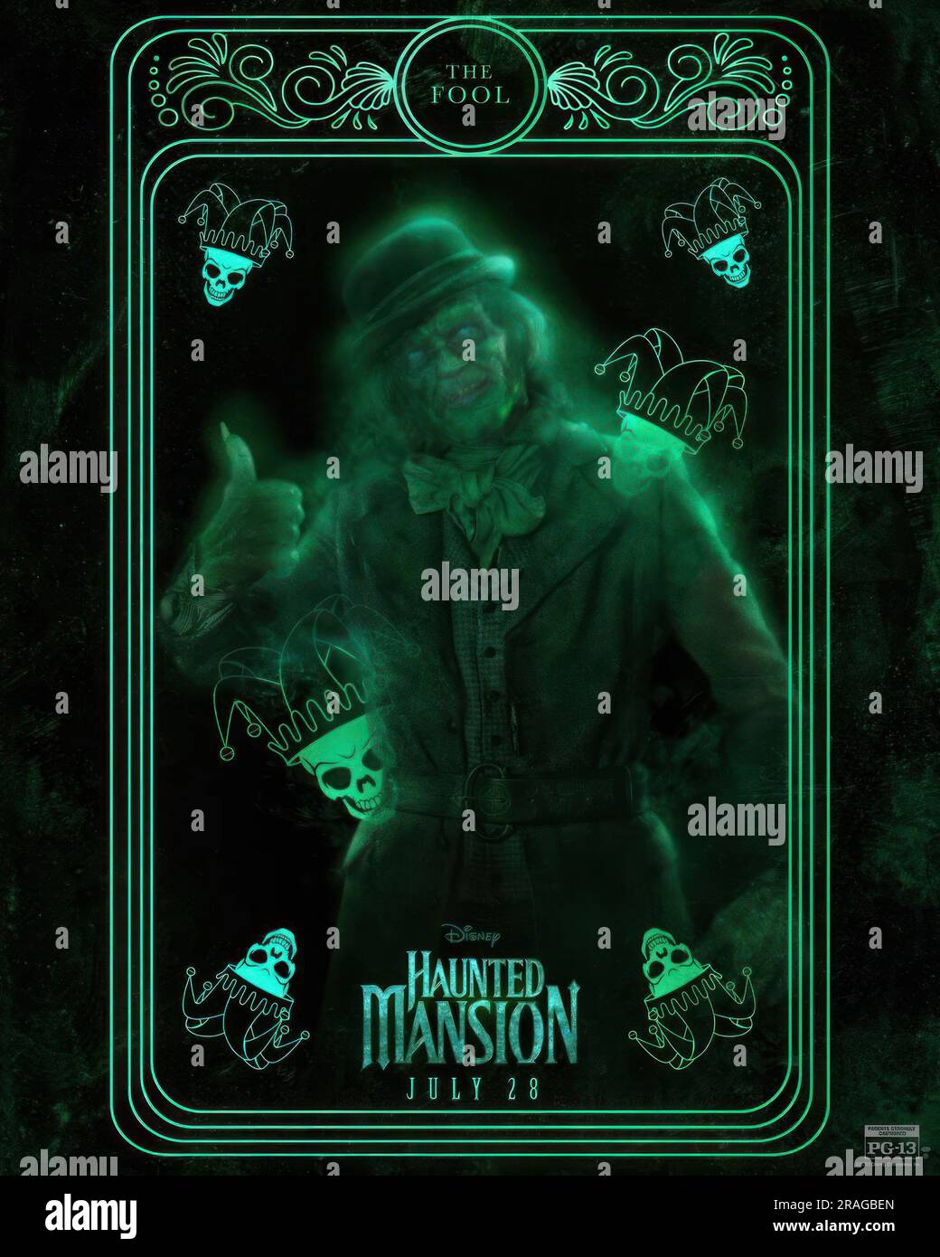 HAUNTED MANSION, US character poster, 2023. © Walt Disney Studios ...