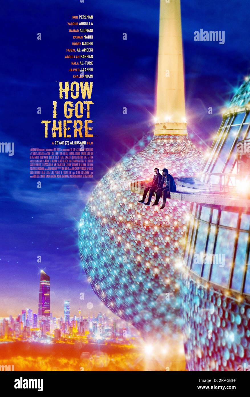 HOW I GOT THERE, poster, from left: Hamad Al Omani, Yaqoob Abdullah ...