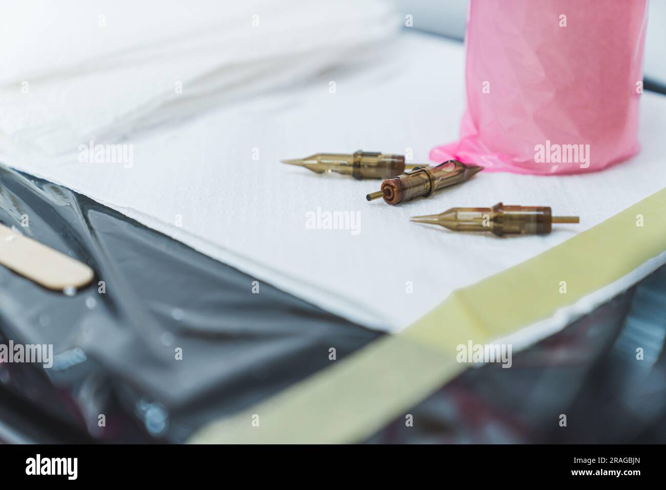 different types of tattoo machine needles, tattoo concept. High quality ...