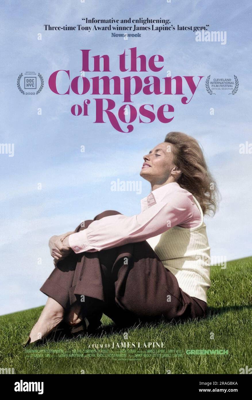 IN THE COMPANY OF ROSE, poster, Rose Styron, 2022. © Greenwich ...