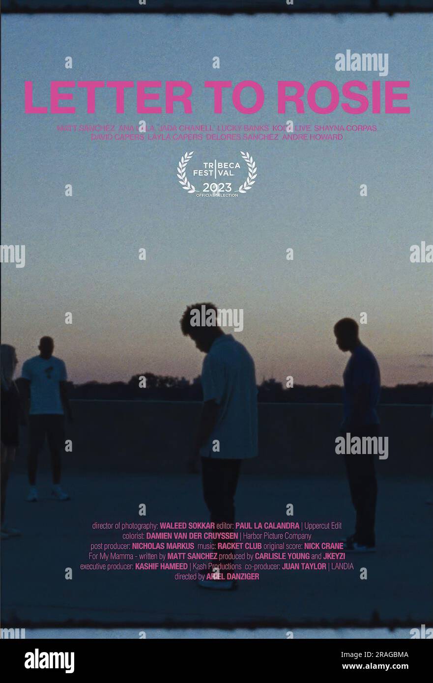 LETTER TO ROSIE, poster, Matt Sanchez, 2023. © Kash Productions ...