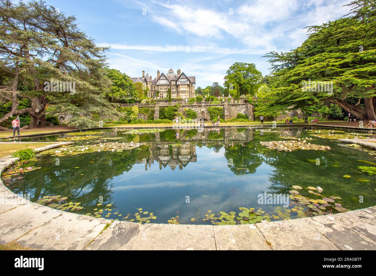 National trust bodnant garden hi-res stock photography and images - Alamy
