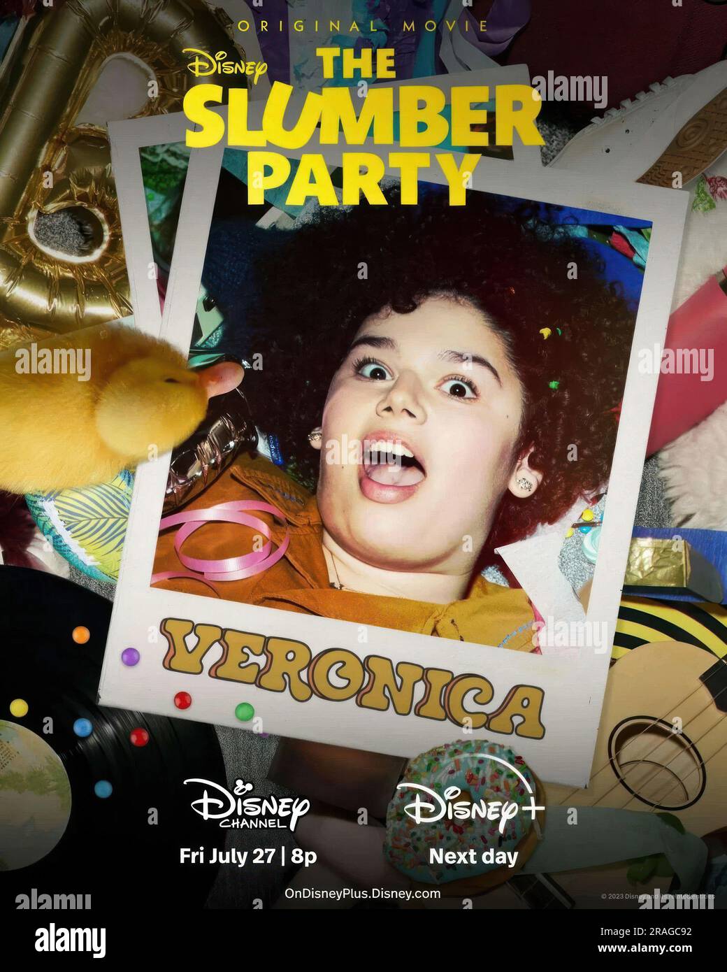 THE SLUMBER PARTY, US character poster, Alex Cooper Cohen, 2023 ...