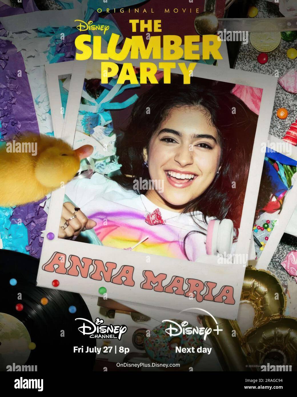THE SLUMBER PARTY, US character poster, Valentina Herrera, 2023 ...