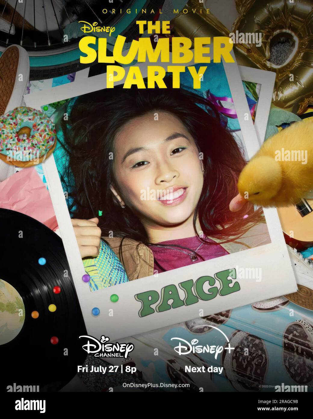THE SLUMBER PARTY, US character poster, Emmy Liu-Wang, 2023. © Disney+ ...