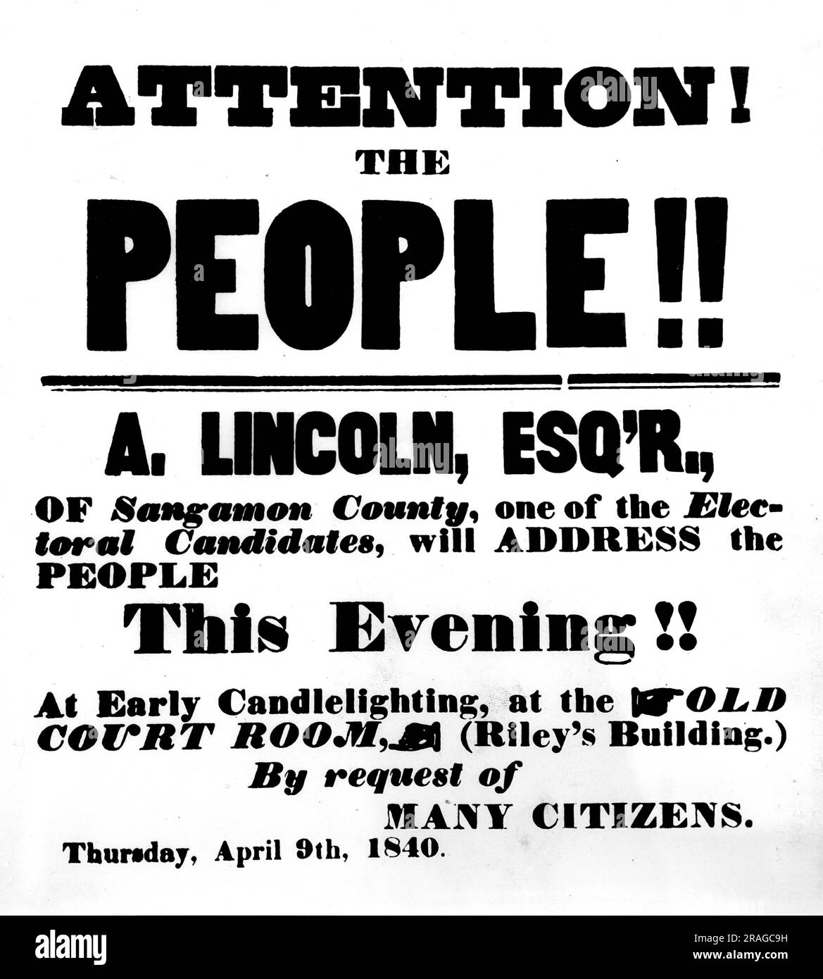 Abraham lincoln speech congress hi-res stock photography and images - Alamy