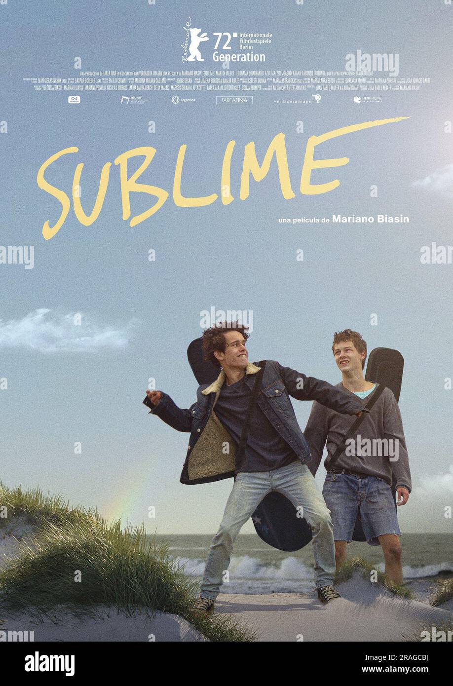 SUBLIME, Spanish language poster, from left: Teo Inama Chiabrando ...