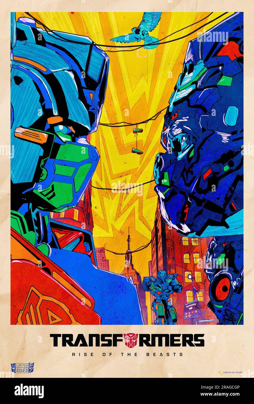 TRANSFORMERS: RISE OF THE BEASTS, limited edition specialty poster ...
