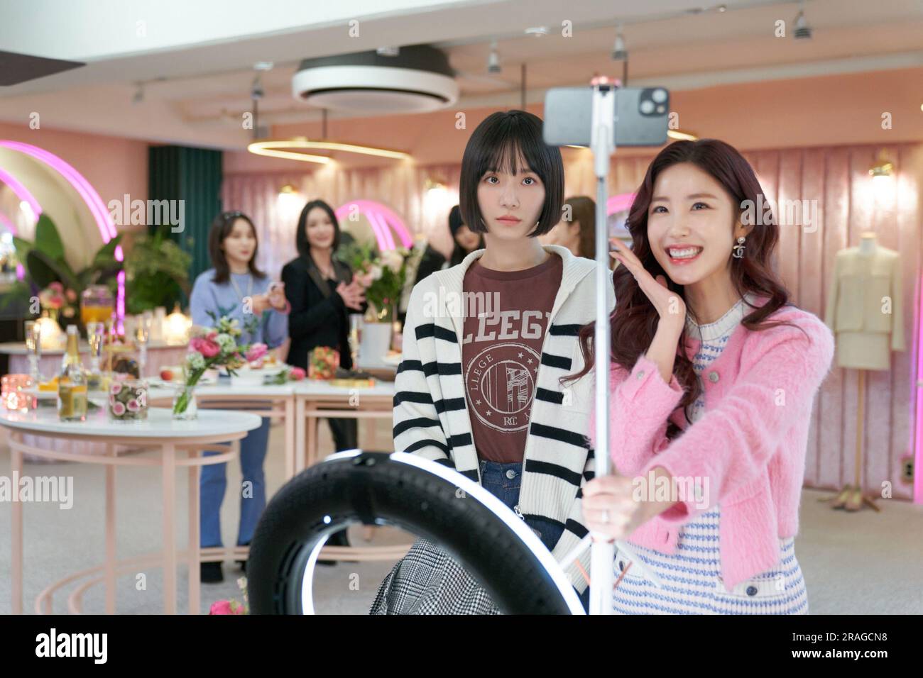 CELEBRITY, from left: PARK Gyu-young, JUN Hyo-seong, (Season 1, ep. 102, aired June 20, 2023 ...