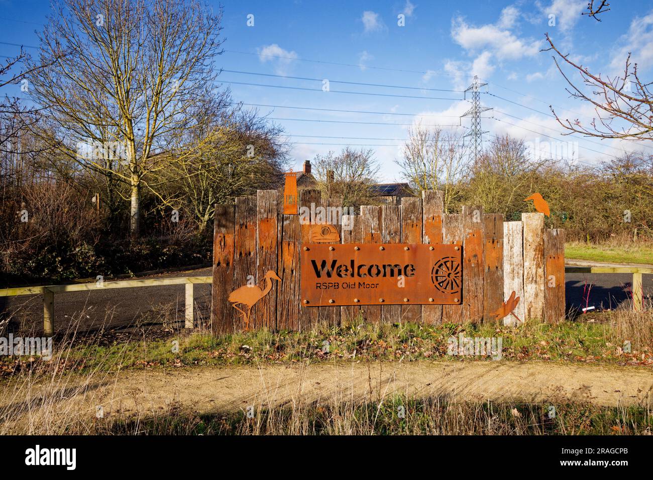 Old Moor Nature Reserve, Dearne Valley Stock Photo - Alamy