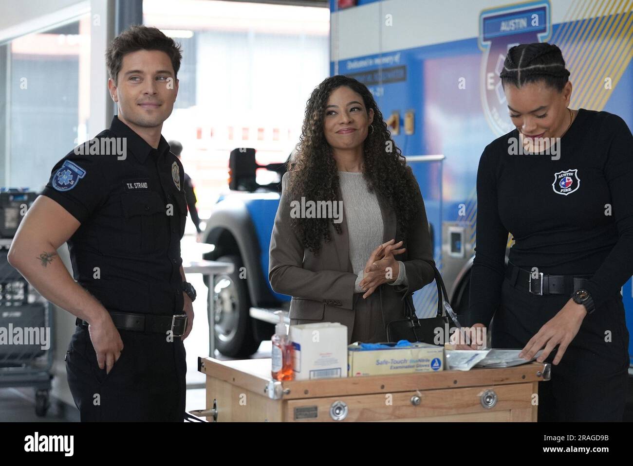 9-1-1: LONE STAR, (aka 911: LONE STAR), from left: Ronen Rubinstein ... 9-1-1: LONE STAR, (aka 911: LONE STAR), from left: Ronen Rubinstein ...