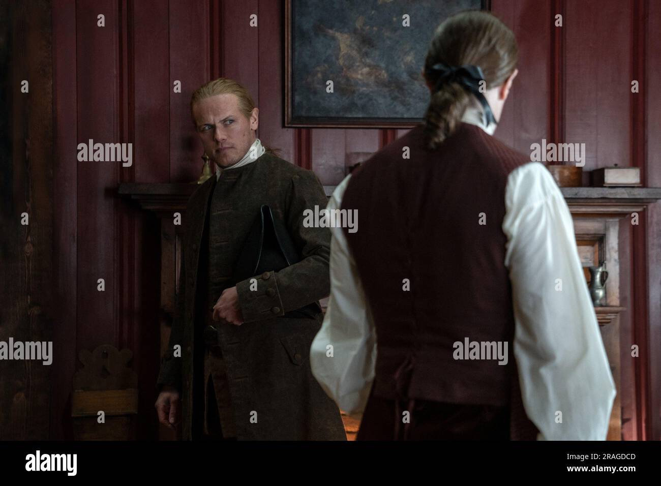 OUTLANDER, from left: Sam Heughan, David Berry, The Happiest Place on ...