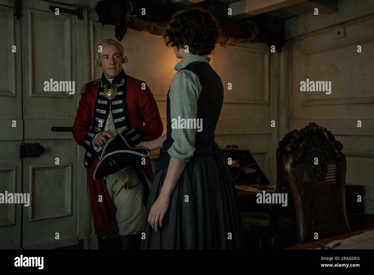 OUTLANDER, from left: Caitriona Balfe, Robin Laing, A Life Well Lost ...