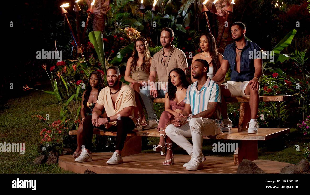 TEMPTATION ISLAND, from left: Leonila Paris' Pedro, Nzubechukwu Great ...