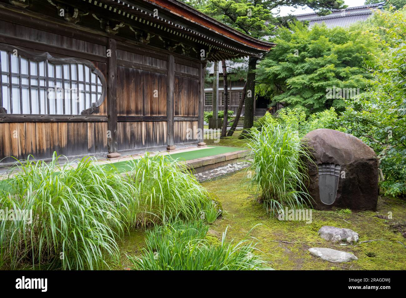 Temple buildings at Daijouji, a 700-year old Soto zen buddhist temple ...