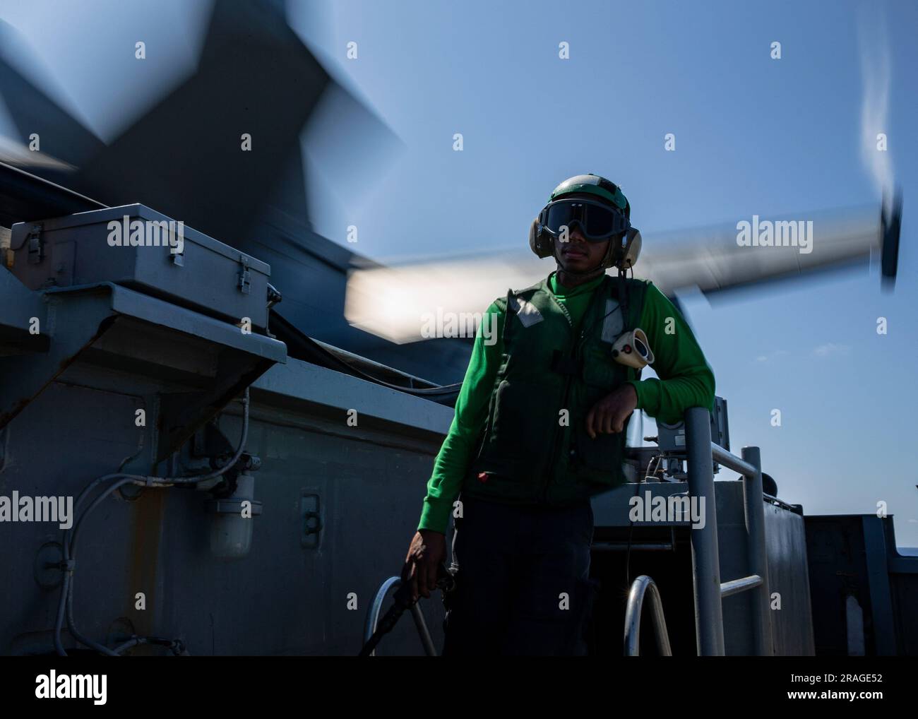 Aviation Boatswain's Mate (Equipment) 3rd Class Roman Griffen, from ...