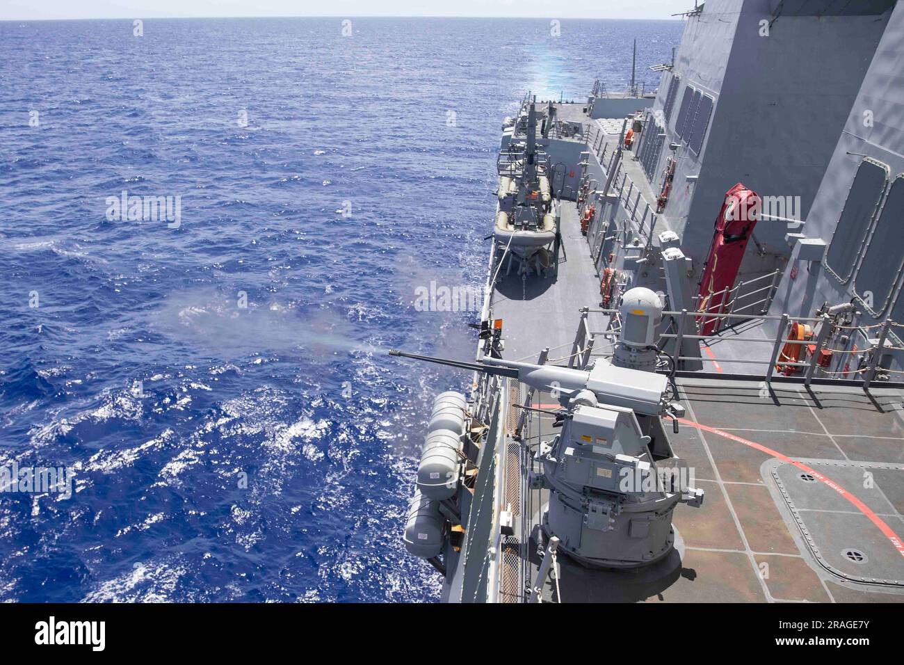 PHILIPPINE SEA (July 01, 2023) The Arleigh Burke-class guided-missile ...