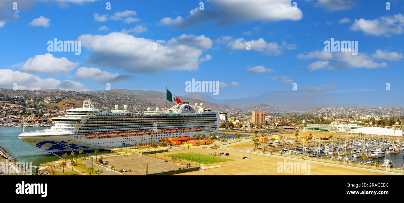 ENSENADA, MEXICO - April 28, 2023: Princess Cruises is a cruise line ...